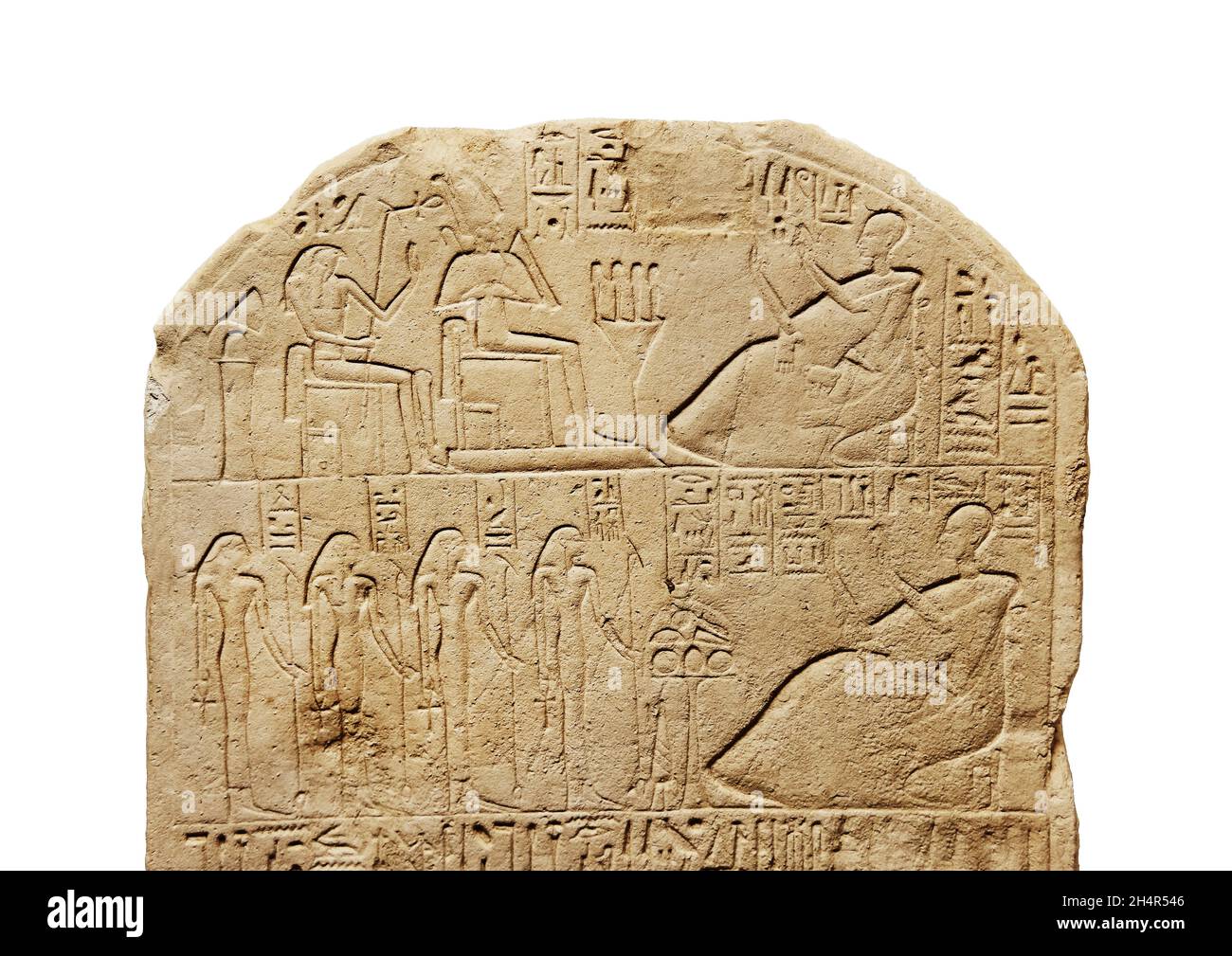 Ancient Egyptian stele of Ounennefer, first priest of Isis and Osiris ...