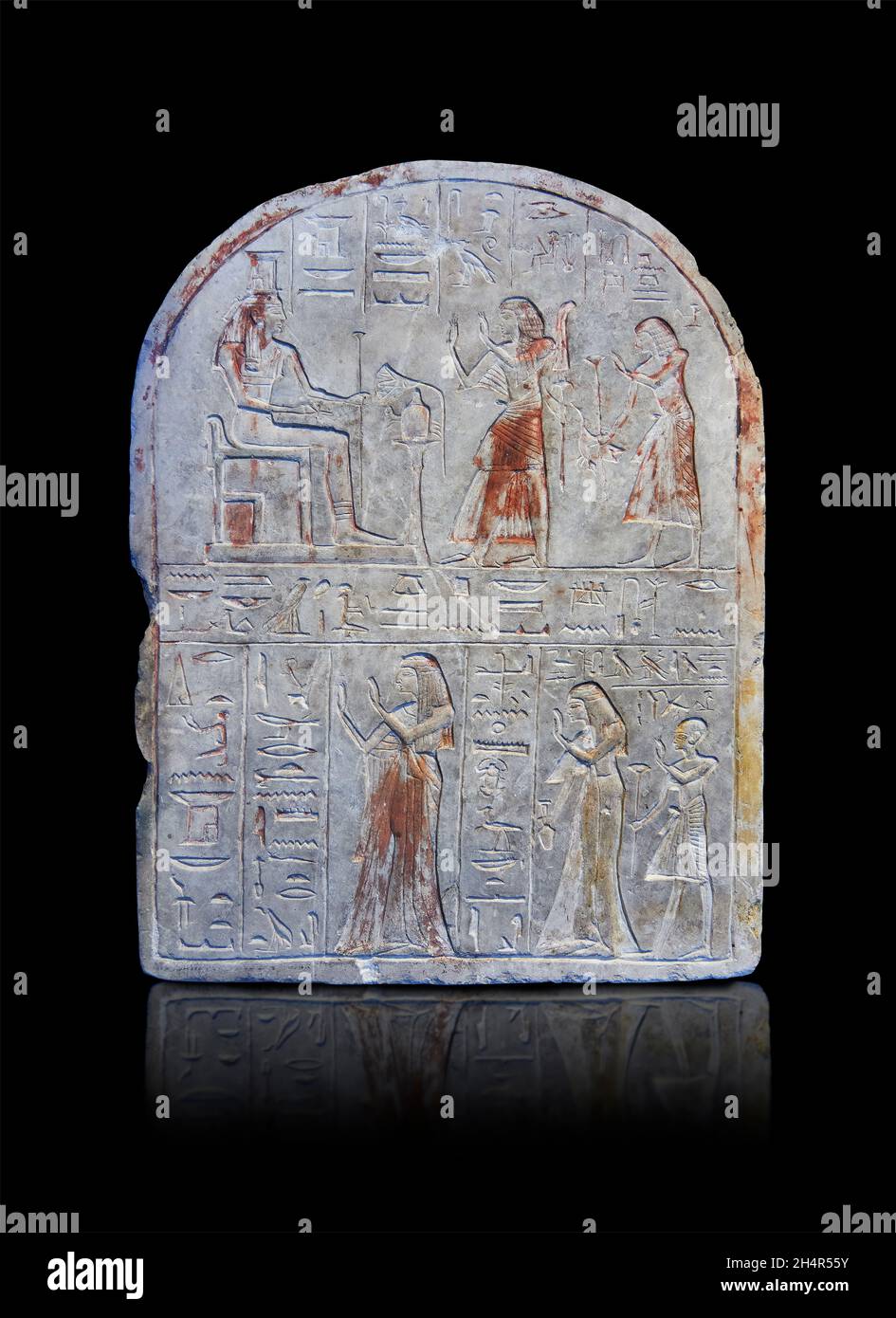 Ancient Egyptian stele of Setaou Governor of Nubia, Circa 1250 BC, 19th ...