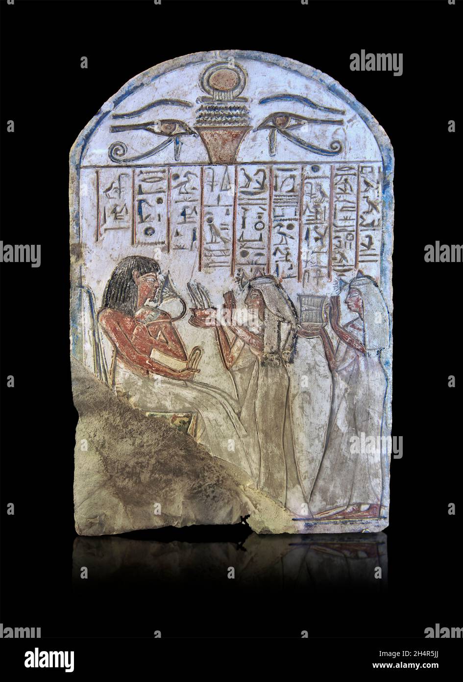 Ancient Egyptian stele of Ancient Egyptian stele of Khonsou, 1069-669 ...