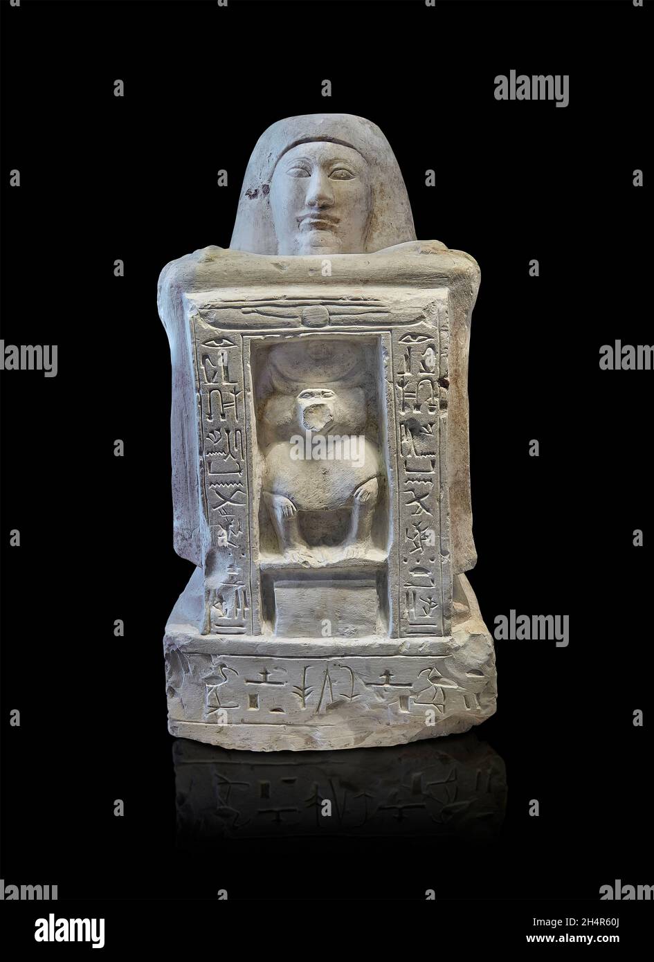 Egyptian statue sculpture of the scribe Kha, 1279-1213, 19th Dynasty ...