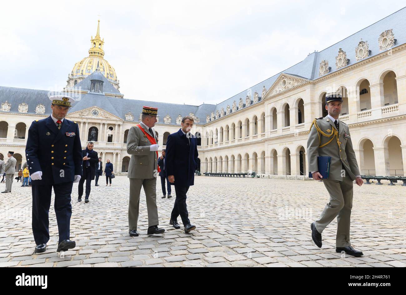 Paris, France. 04th Nov, 2021. French general Benoit Puga, Grand ...