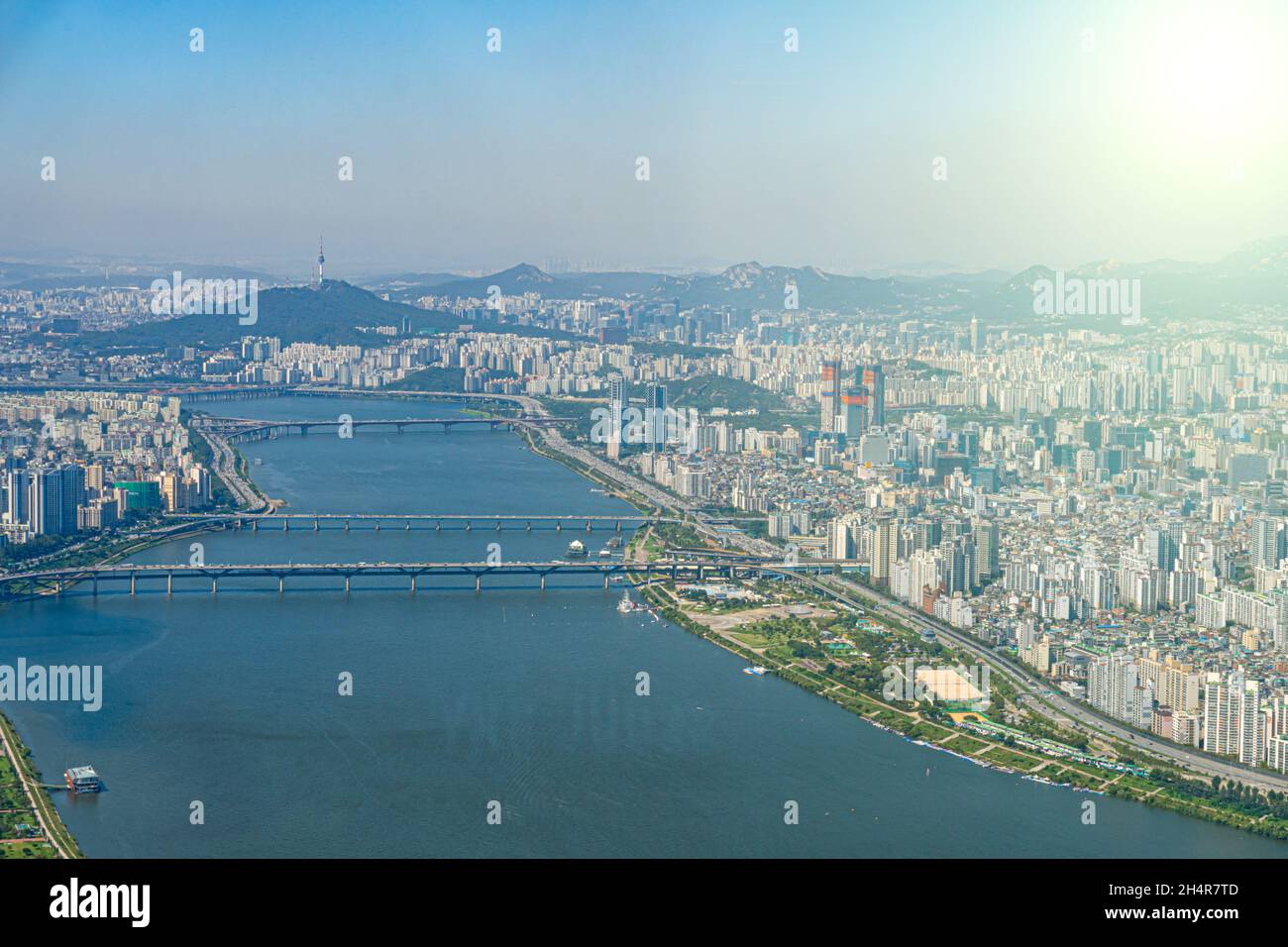 View at Seoul, South Korea Stock Photo - Alamy