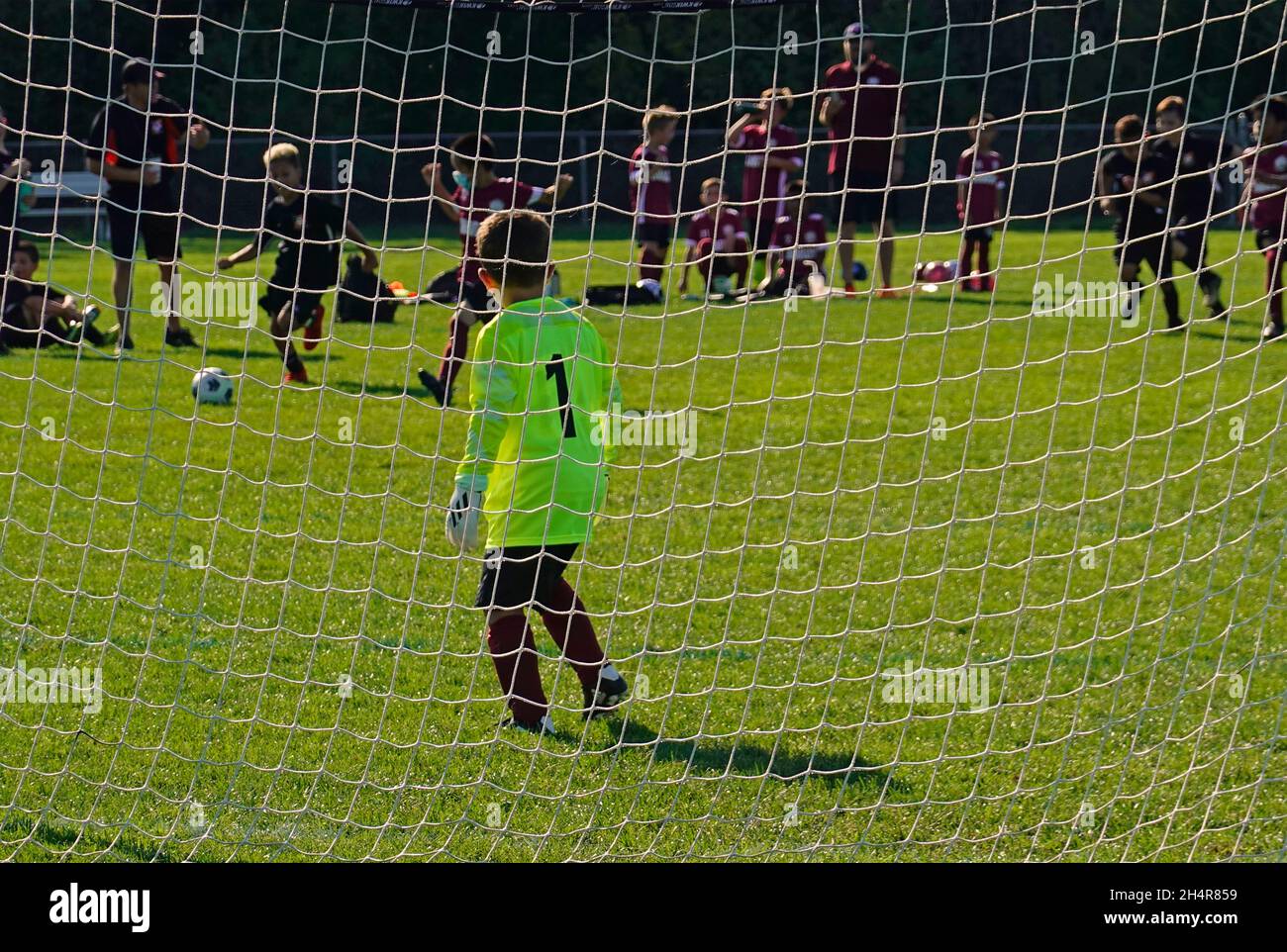 Goalie soccer ball hi-res stock photography and images - Alamy