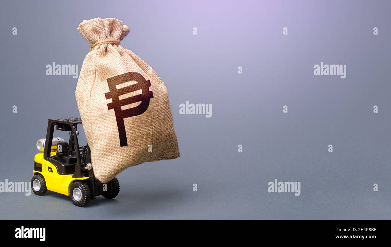 Philippine peso money bag hi-res stock photography and images - Alamy