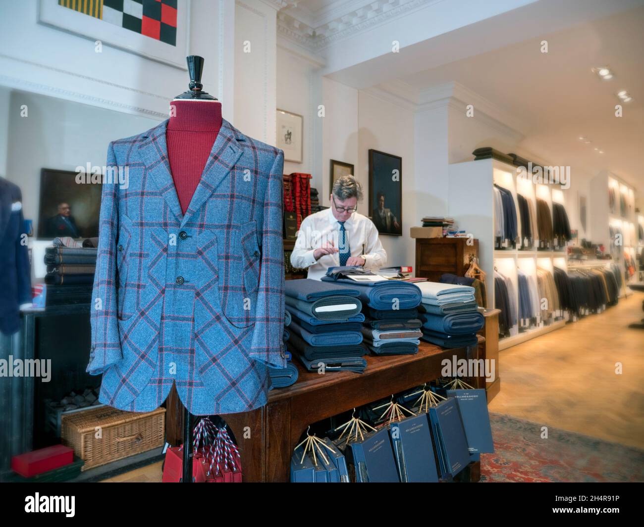 Richard Anderson Taylor 13 Saville Row London W1 Stock Photo - Alamy
