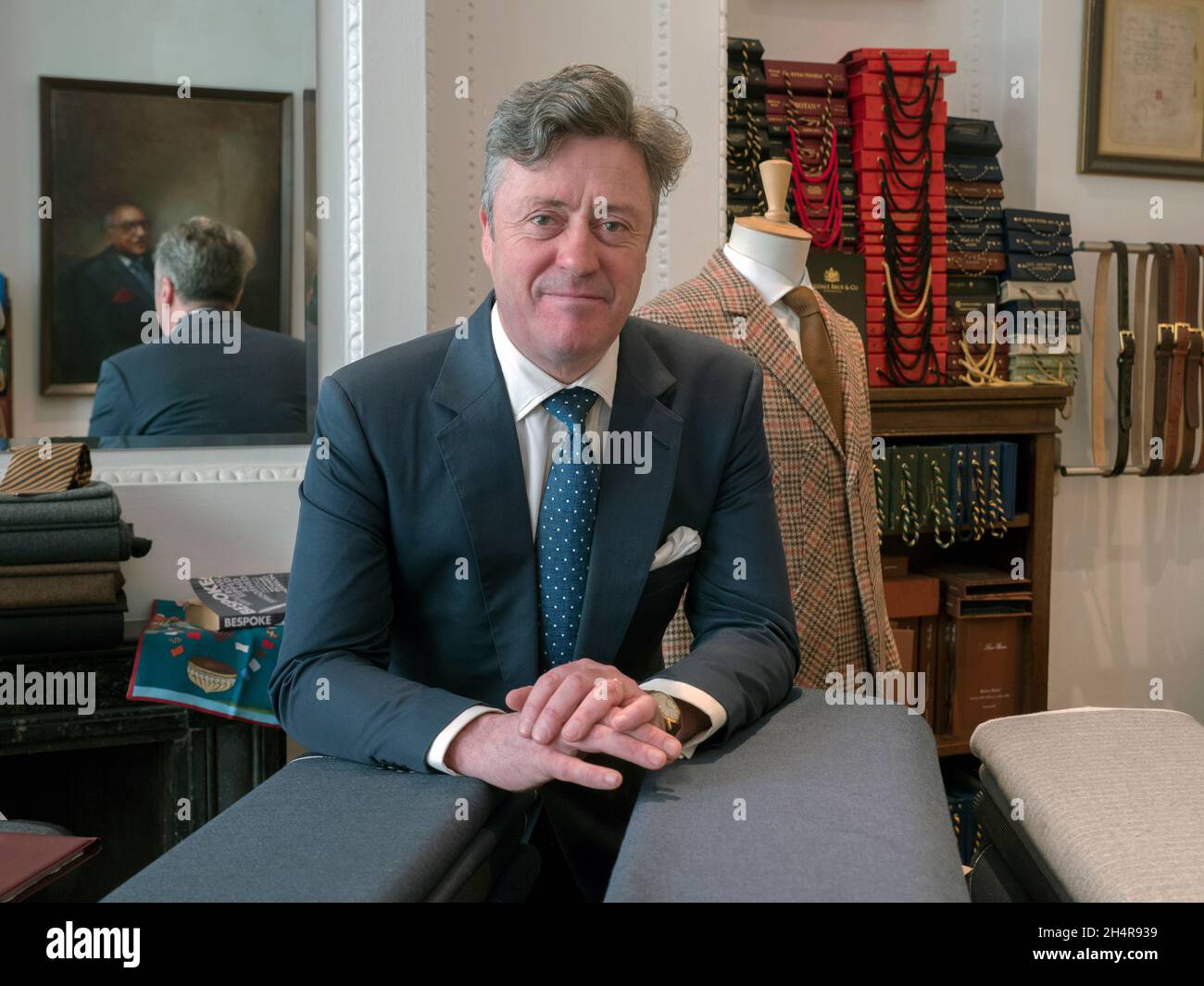 Richard Anderson Taylor 13 Saville Row London W1 Stock Photo - Alamy