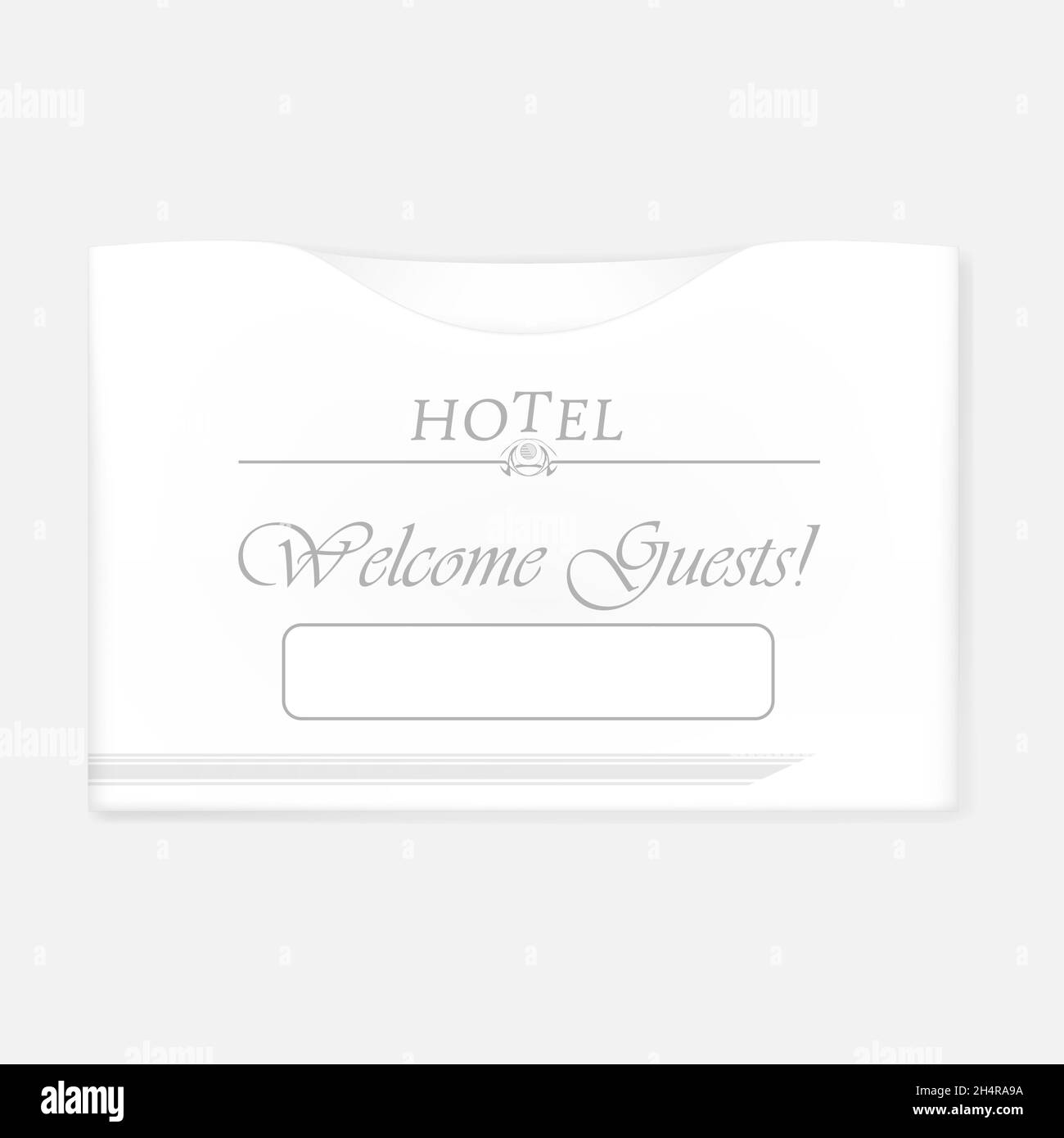 Keycard slot lock Stock Vector Images - Alamy