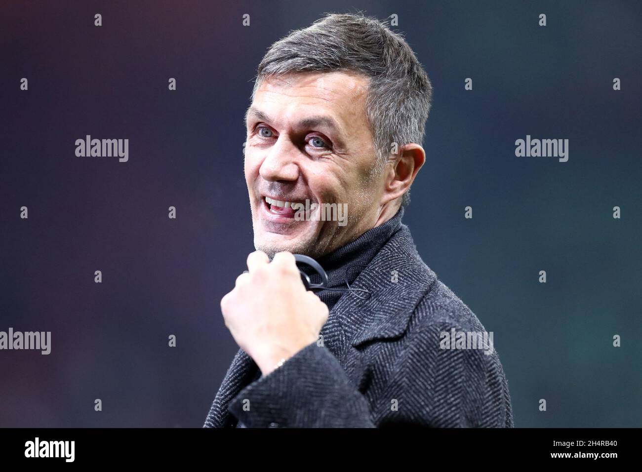 Ac milan paolo maldini hi-res stock photography and images - Alamy