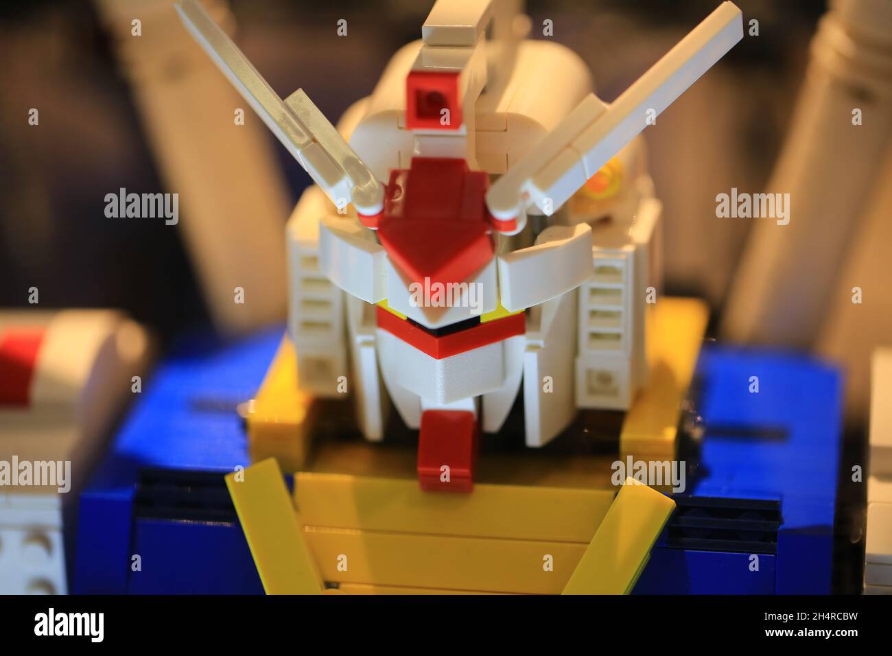 Hong Kong - January 2 2021: Gundam models or Gunpla are model kits ...