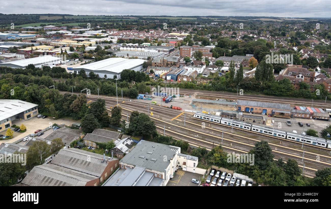Letchworth garden city train station hi-res stock photography and ...