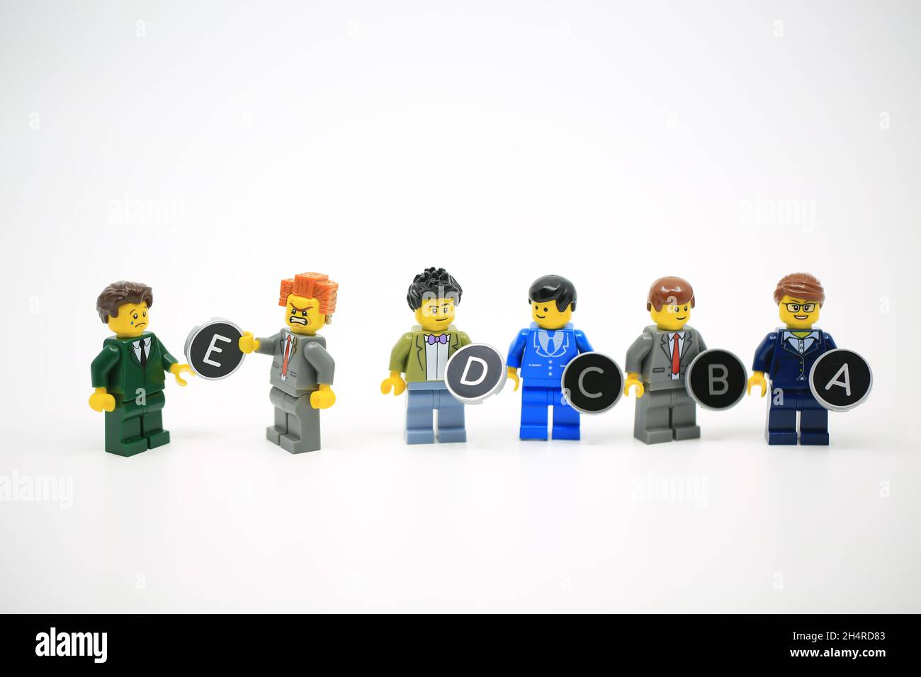 angry boss give you bad comment Stock Photo - Alamy