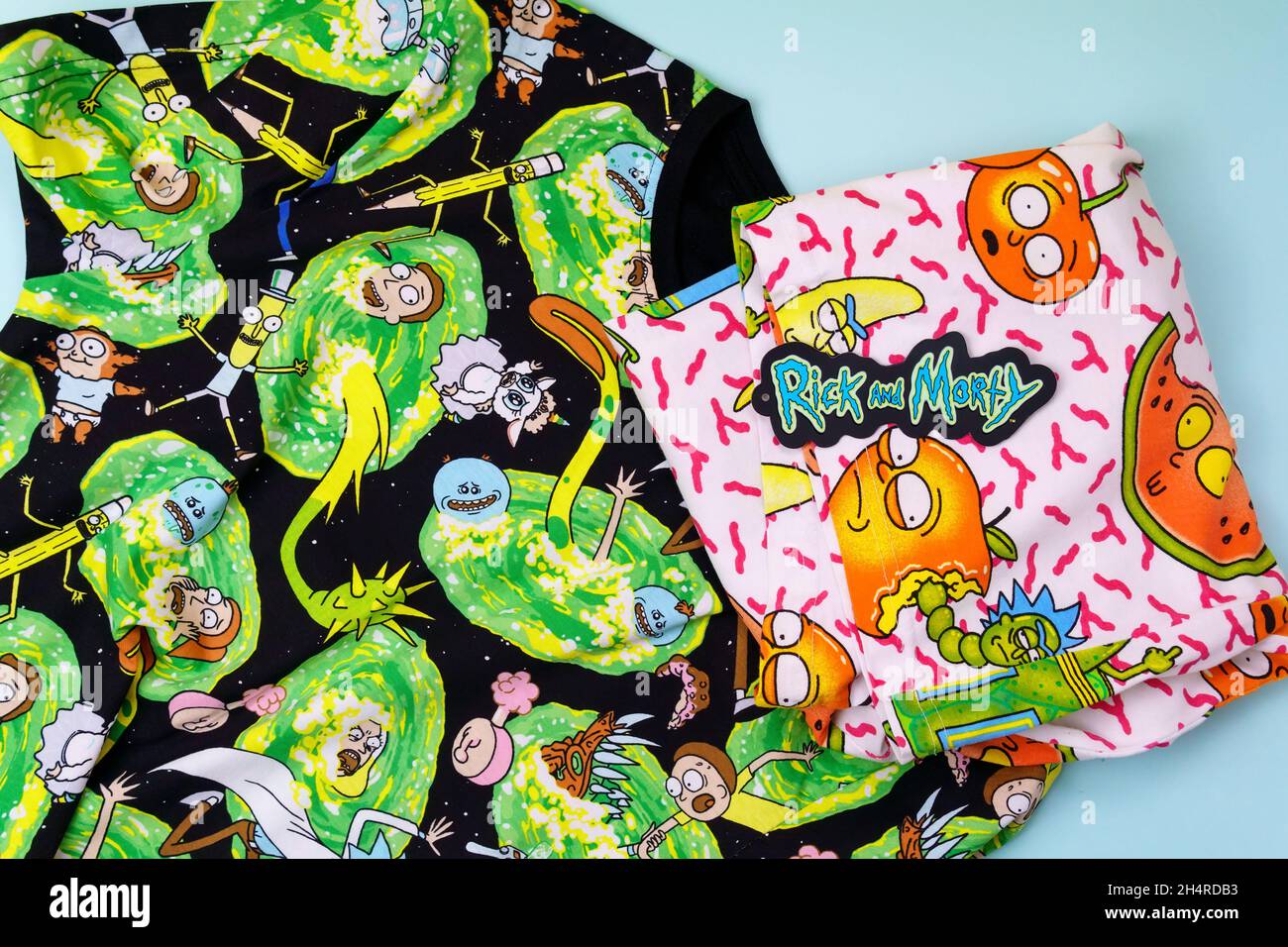 Rick and morty cartoon hi-res stock photography and images - Alamy