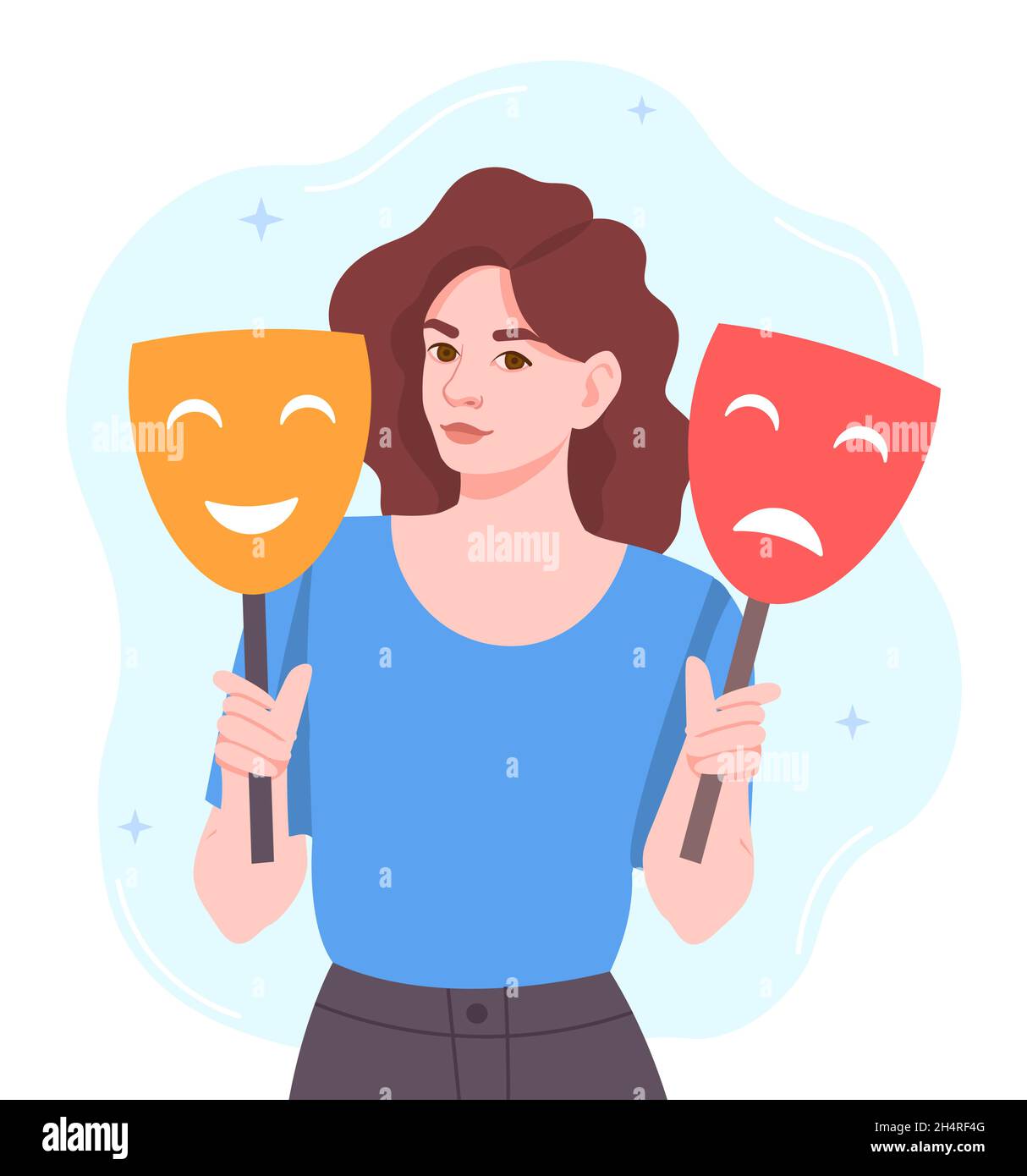 Faceless mask Stock Vector Images - Alamy