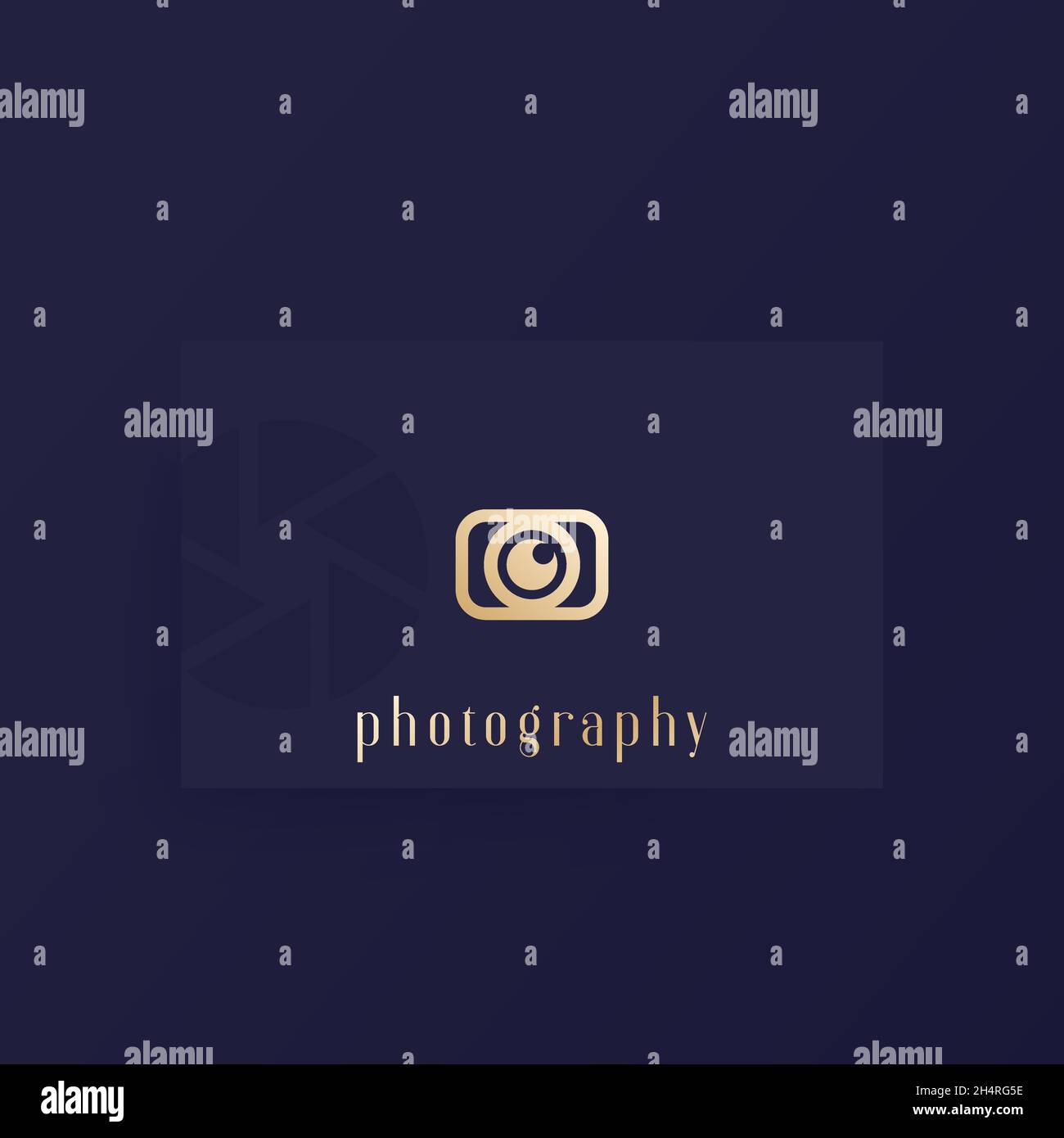 photography logo with a camera, minimal design Stock Vector Image & Art ...