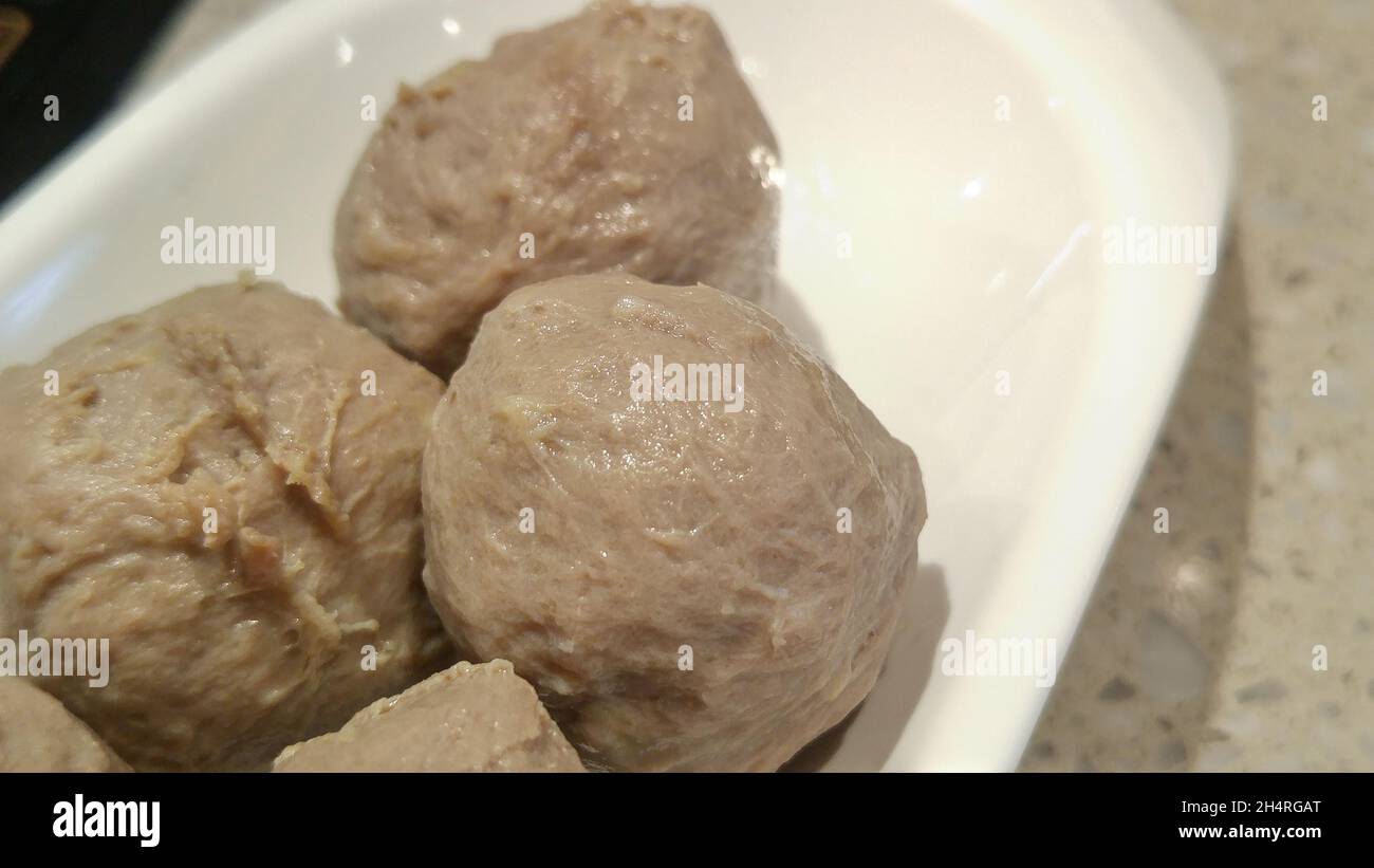 Beef balls hi-res stock photography and images - Alamy