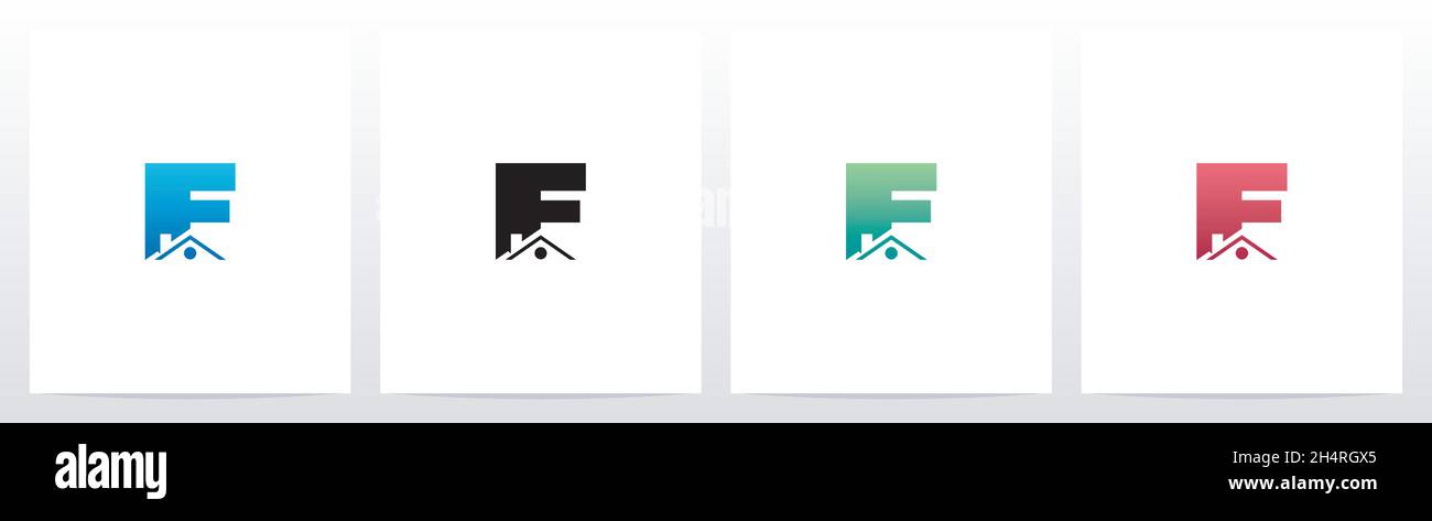 Letter f roof logo hi-res stock photography and images - Alamy