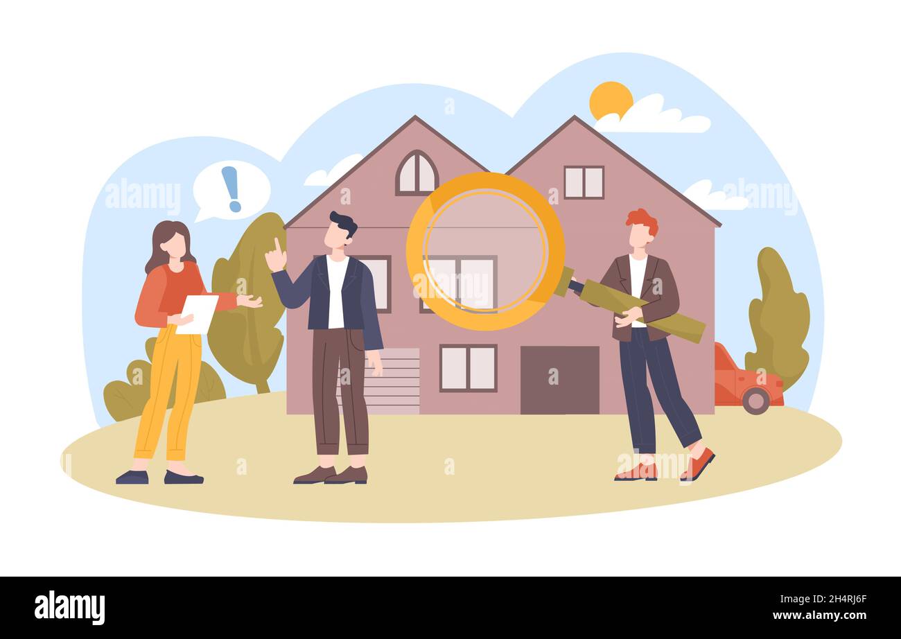 House selection concept Stock Vector Image & Art - Alamy