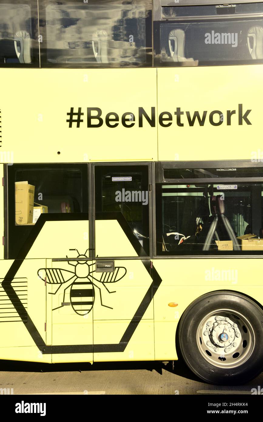 Bee network manchester hi-res stock photography and images - Alamy