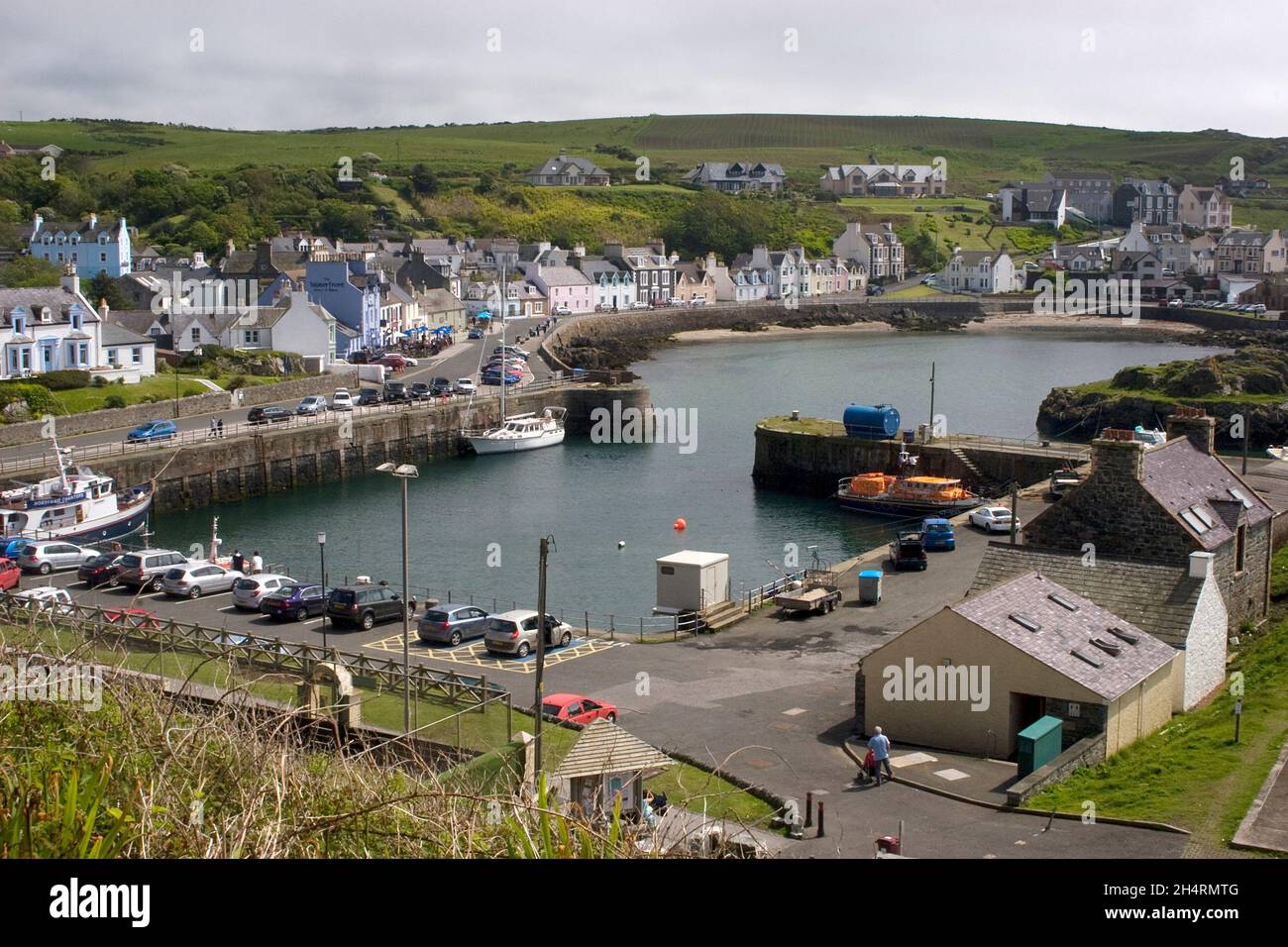 Portpatrick harbour, Dumfries & Galloway, Scotland Stock Photo - Alamy