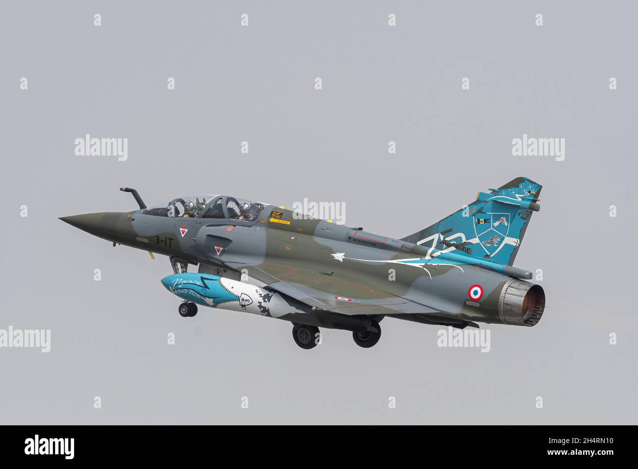 The Couteau Delta tactical display, one of the French Air Force Mirage ...