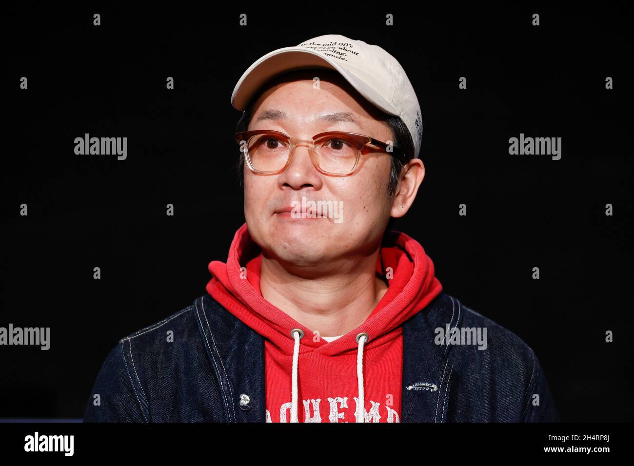 November 4, 2021, Tokyo, Japan: Director Keisuke Yoshida attends a Q&A ...