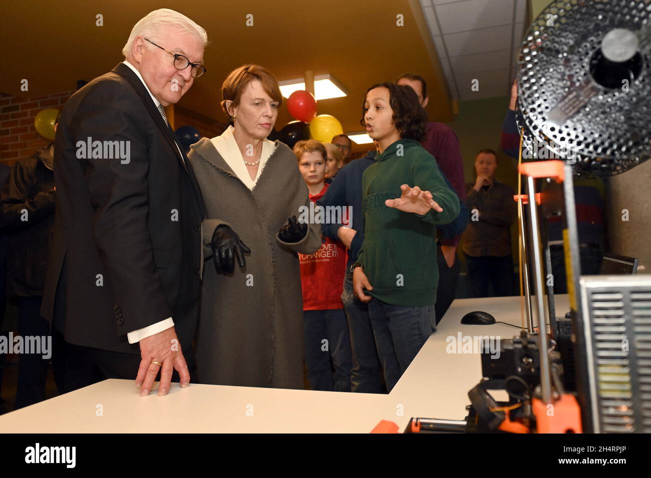 Oslo, Norway. 01st Nov, 2021. Federal President Frank-Walter Steinmeier ...