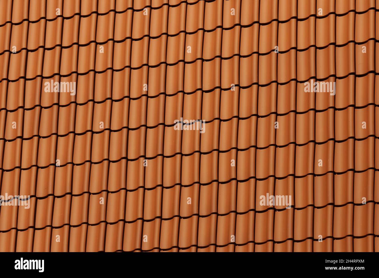 Red roof texture background Stock Photo - Alamy