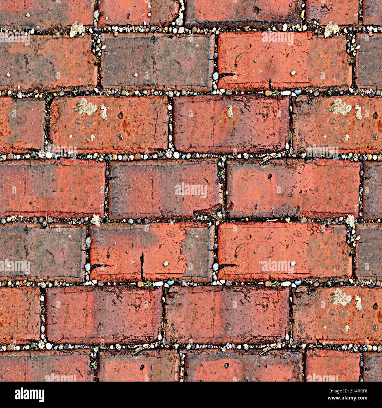 Texture red brick pavement. High resolution Stock Photo - Alamy