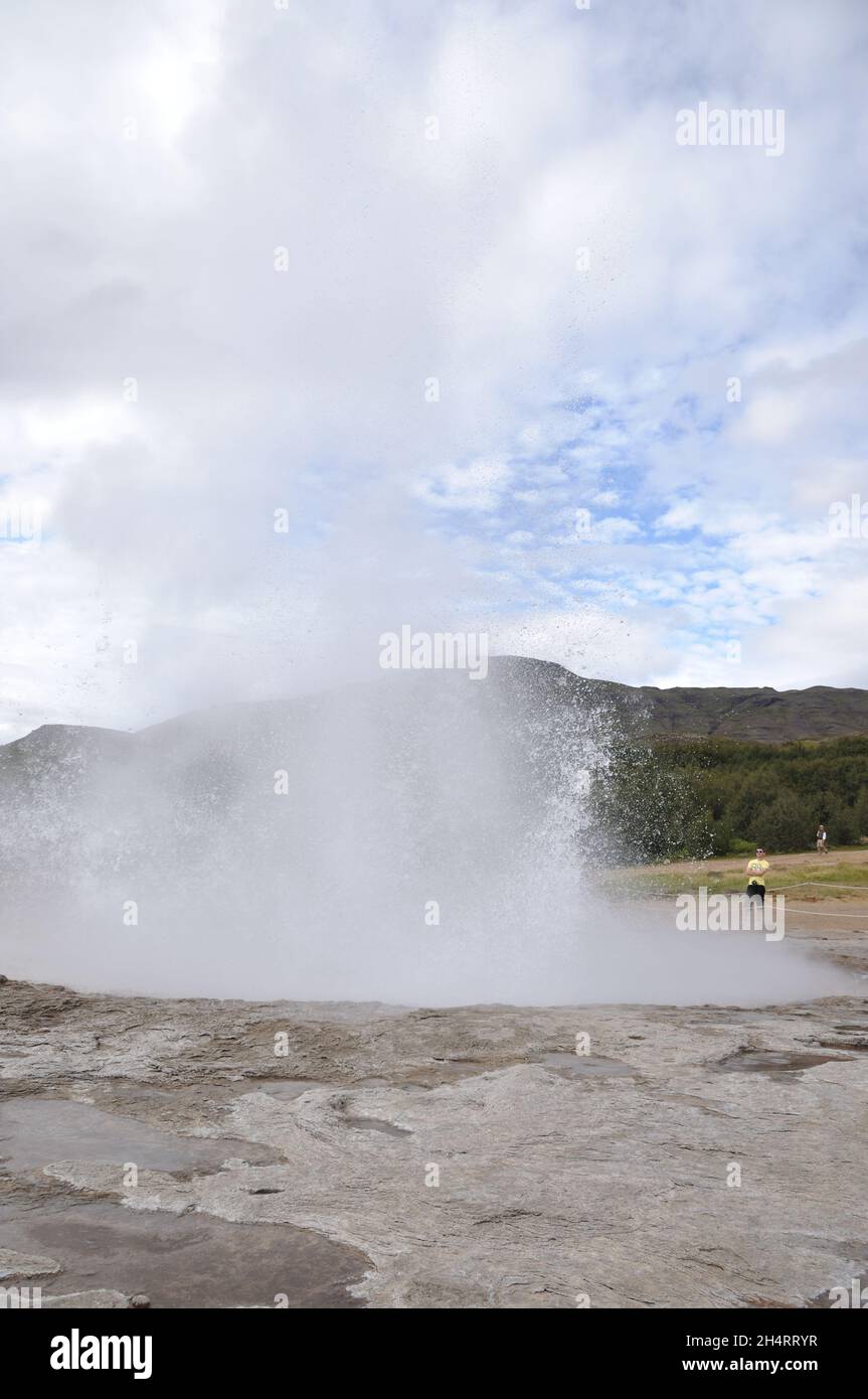 Geyser boiling hi-res stock photography and images - Alamy
