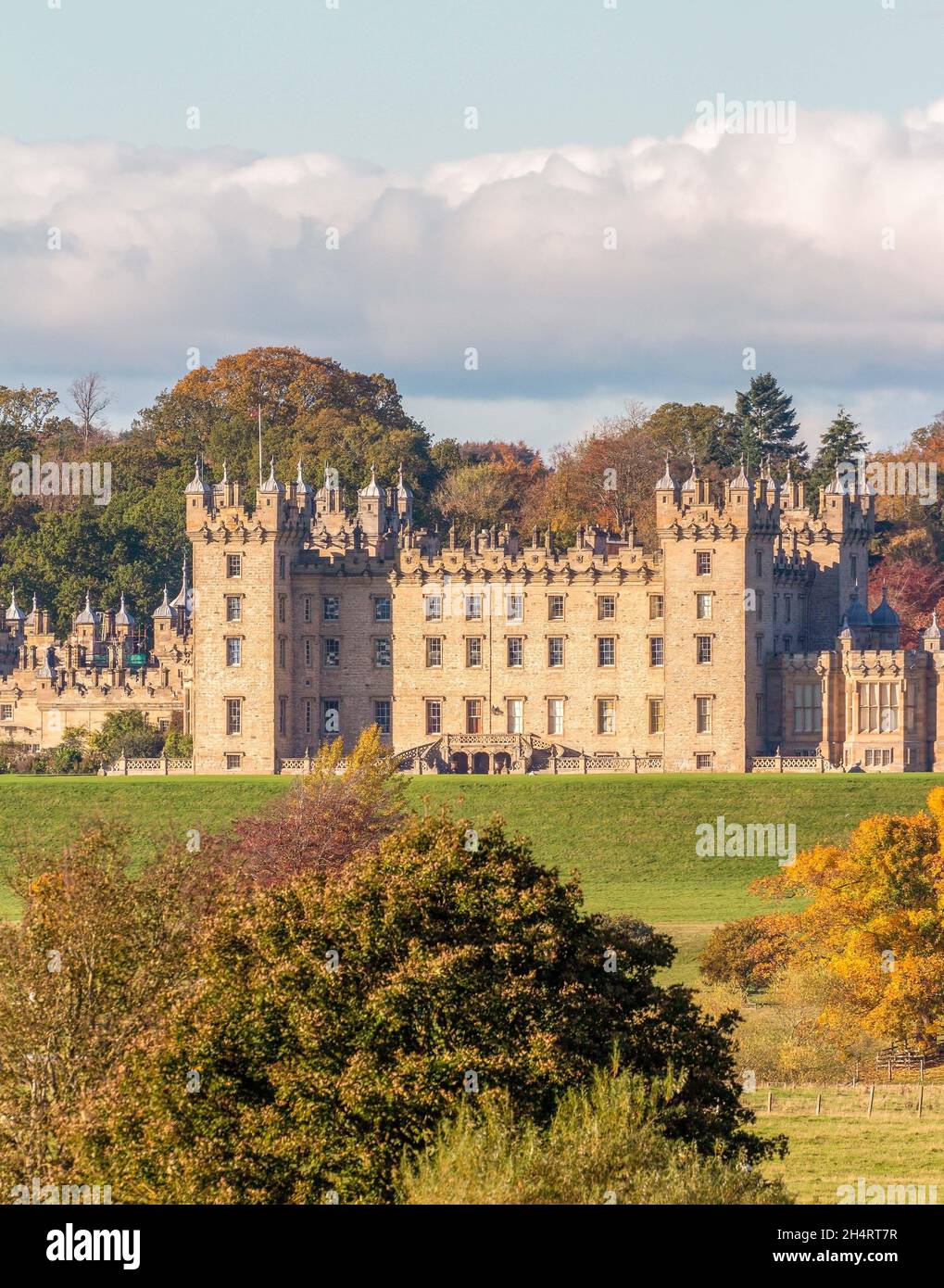 Floors Castle in Kelso, Scottish Borders, Scotland, UK Stock Photo - Alamy