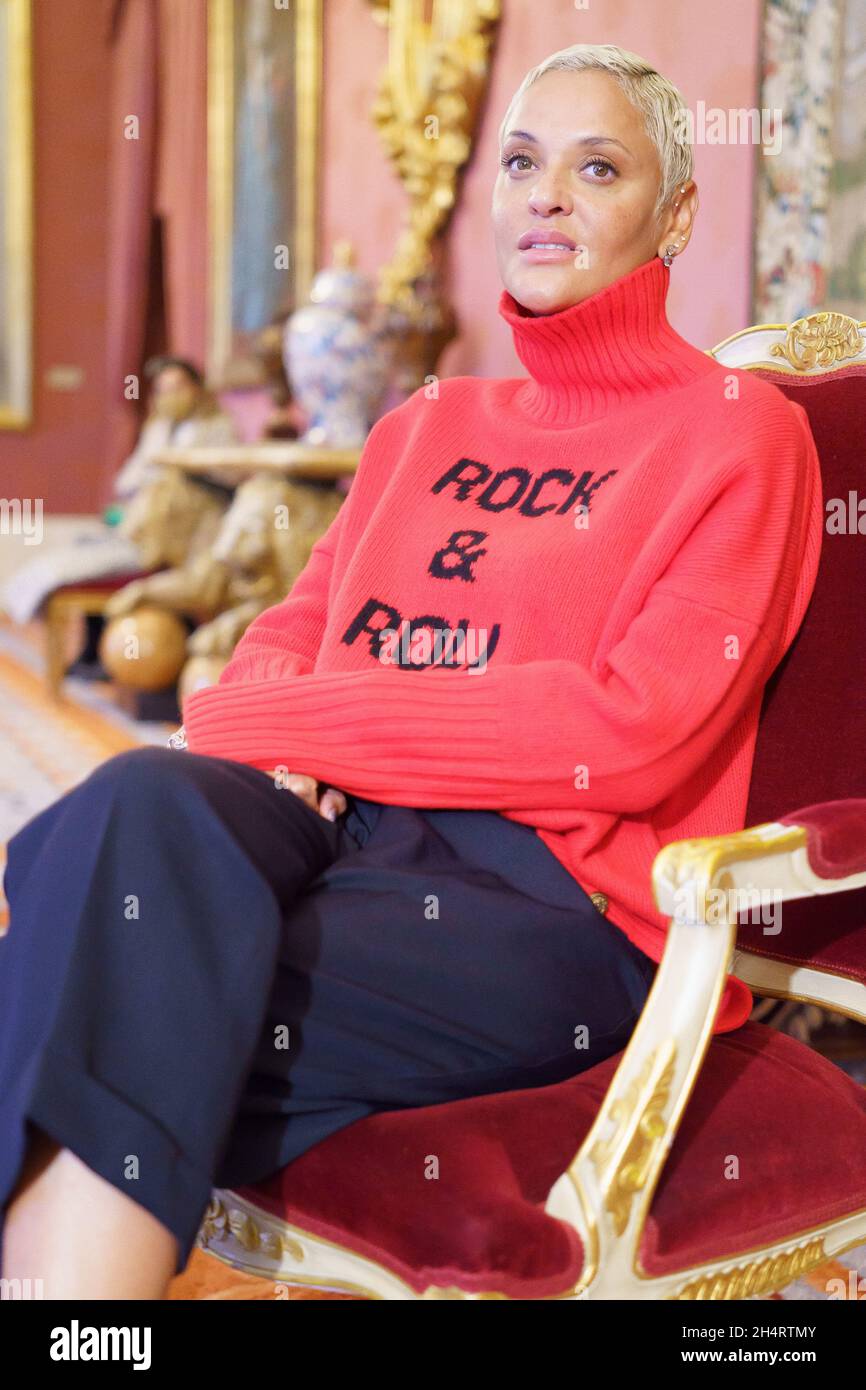 Madrid, Spain. 04th Nov, 2021. The singer Marisa who is known by her ...