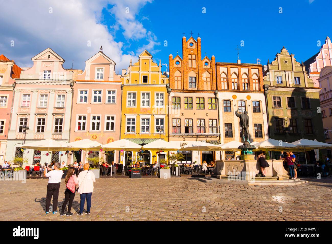 Stary Rynek, old town square, Poznan, Poland Stock Photo - Alamy