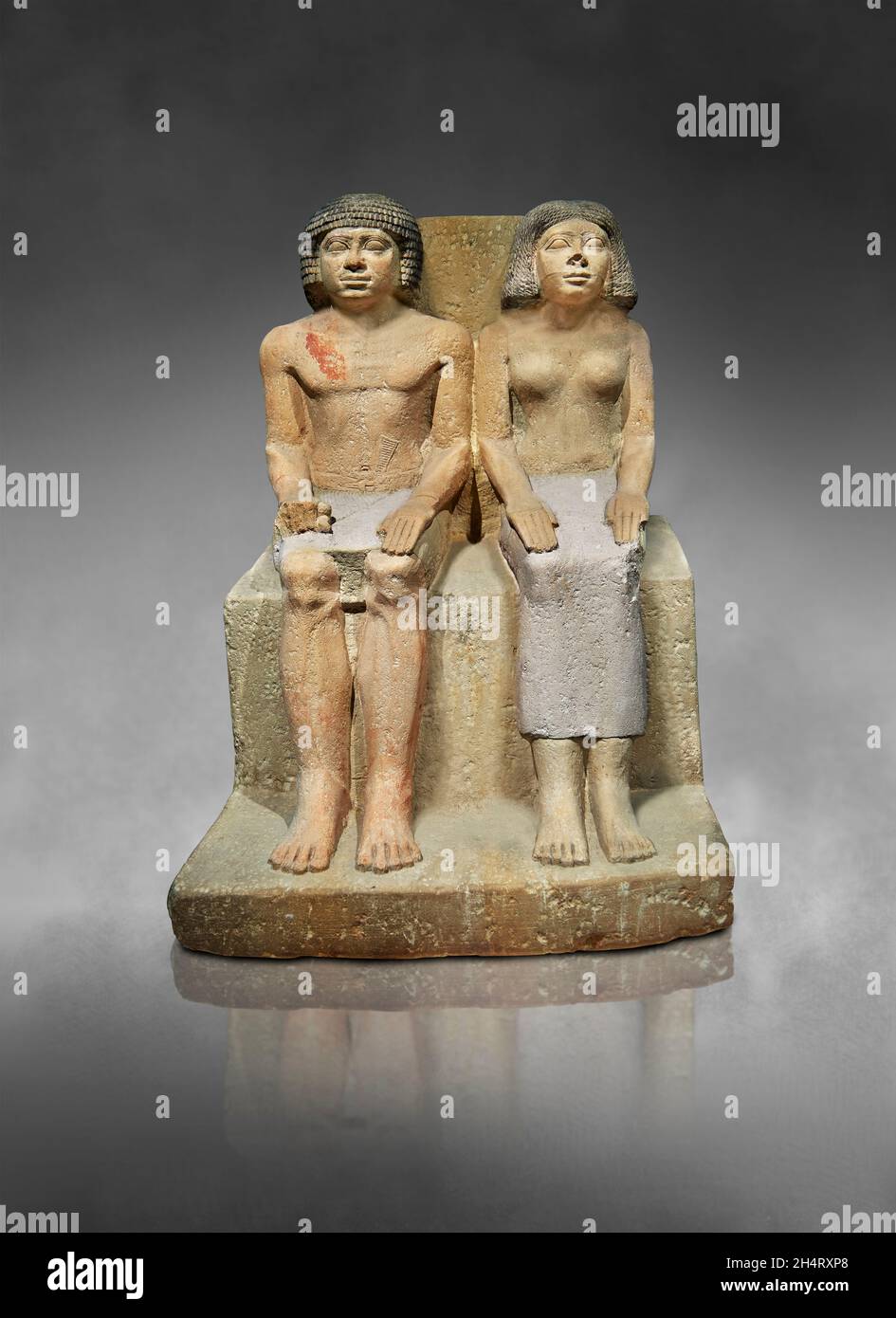Ancient Egyptian statue sculpture of Ankhoudjes, clerk of the palace ...