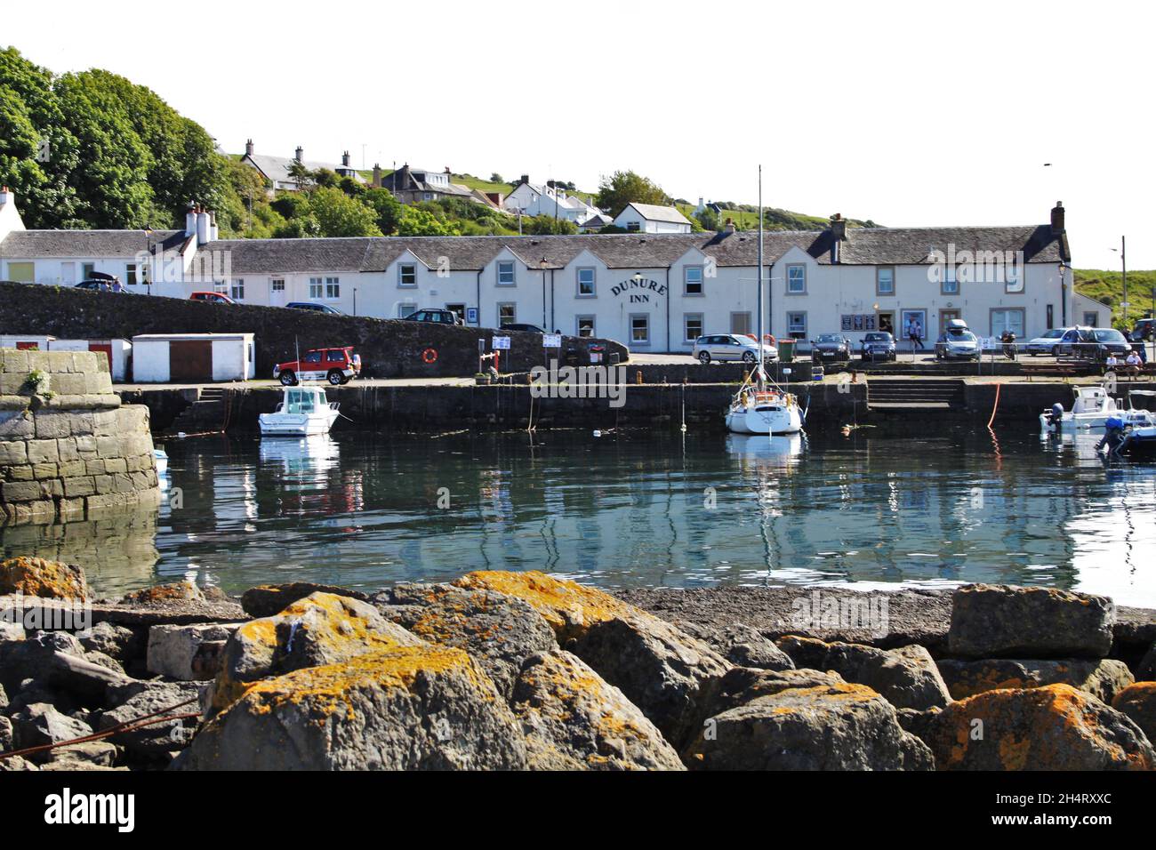 Dunure harbour hi-res stock photography and images - Alamy
