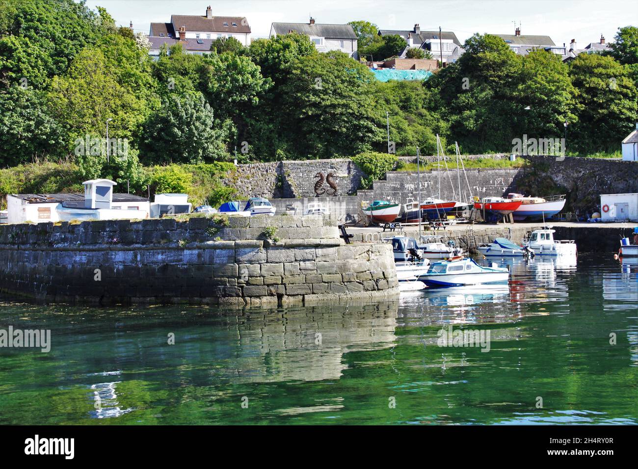 Dunure harbour hi-res stock photography and images - Alamy