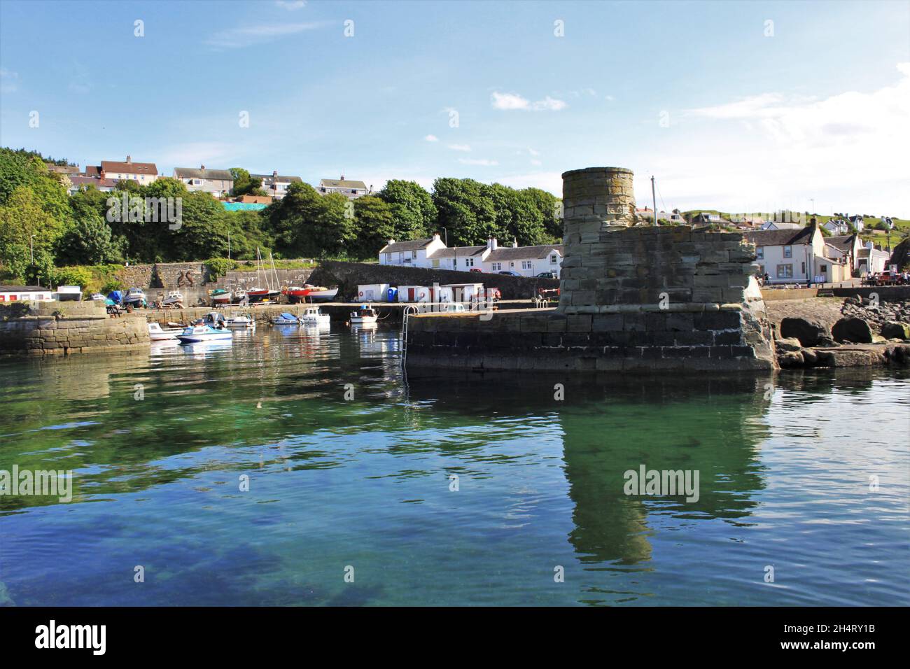 Dunure harbour hi-res stock photography and images - Alamy