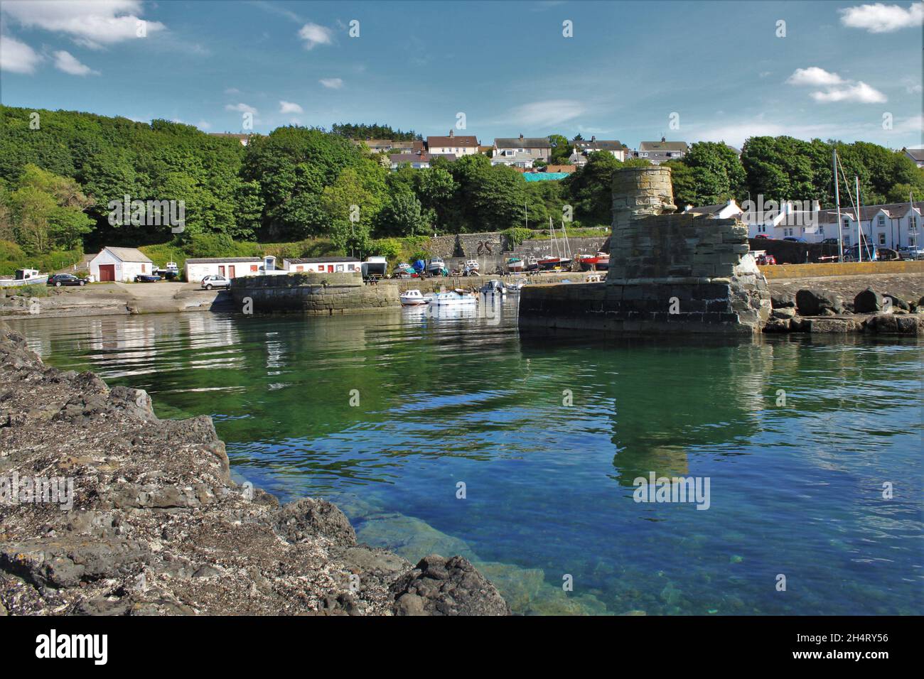 Dunure harbour hi-res stock photography and images - Alamy
