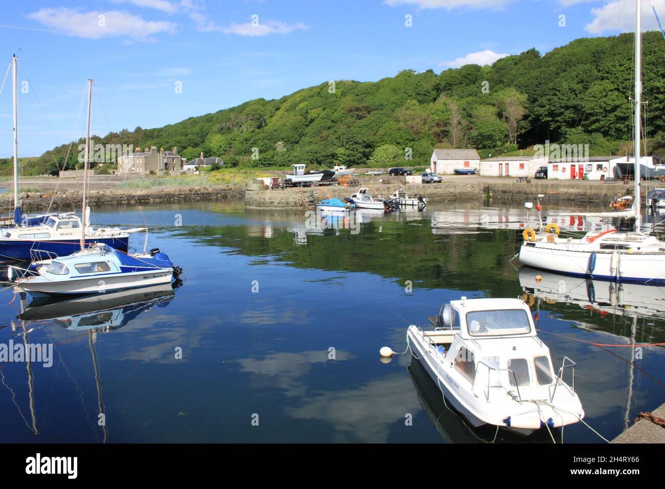 Dunure harbour hi-res stock photography and images - Alamy