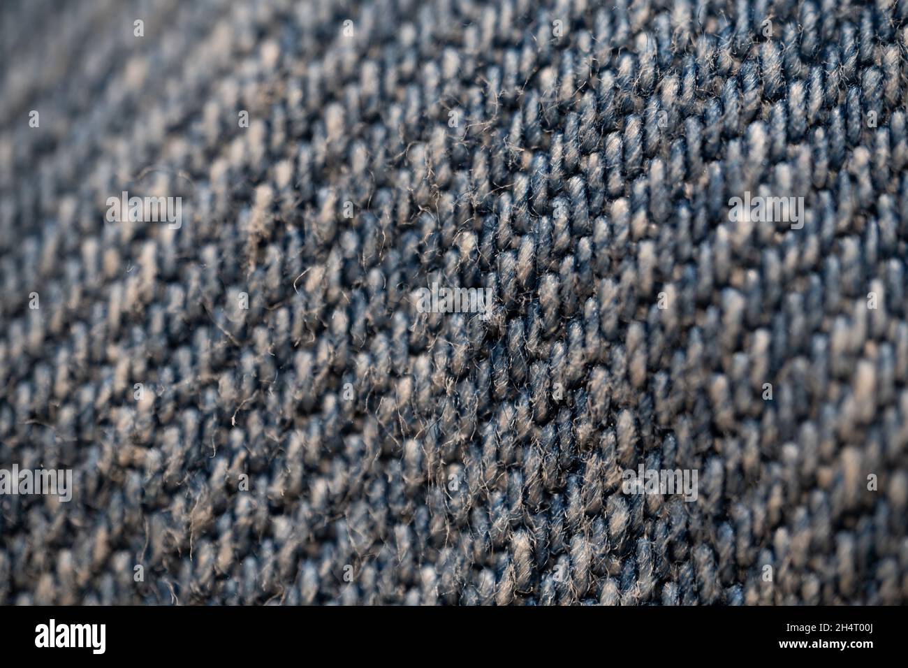 Denim fiber macro photo Stock Photo - Alamy