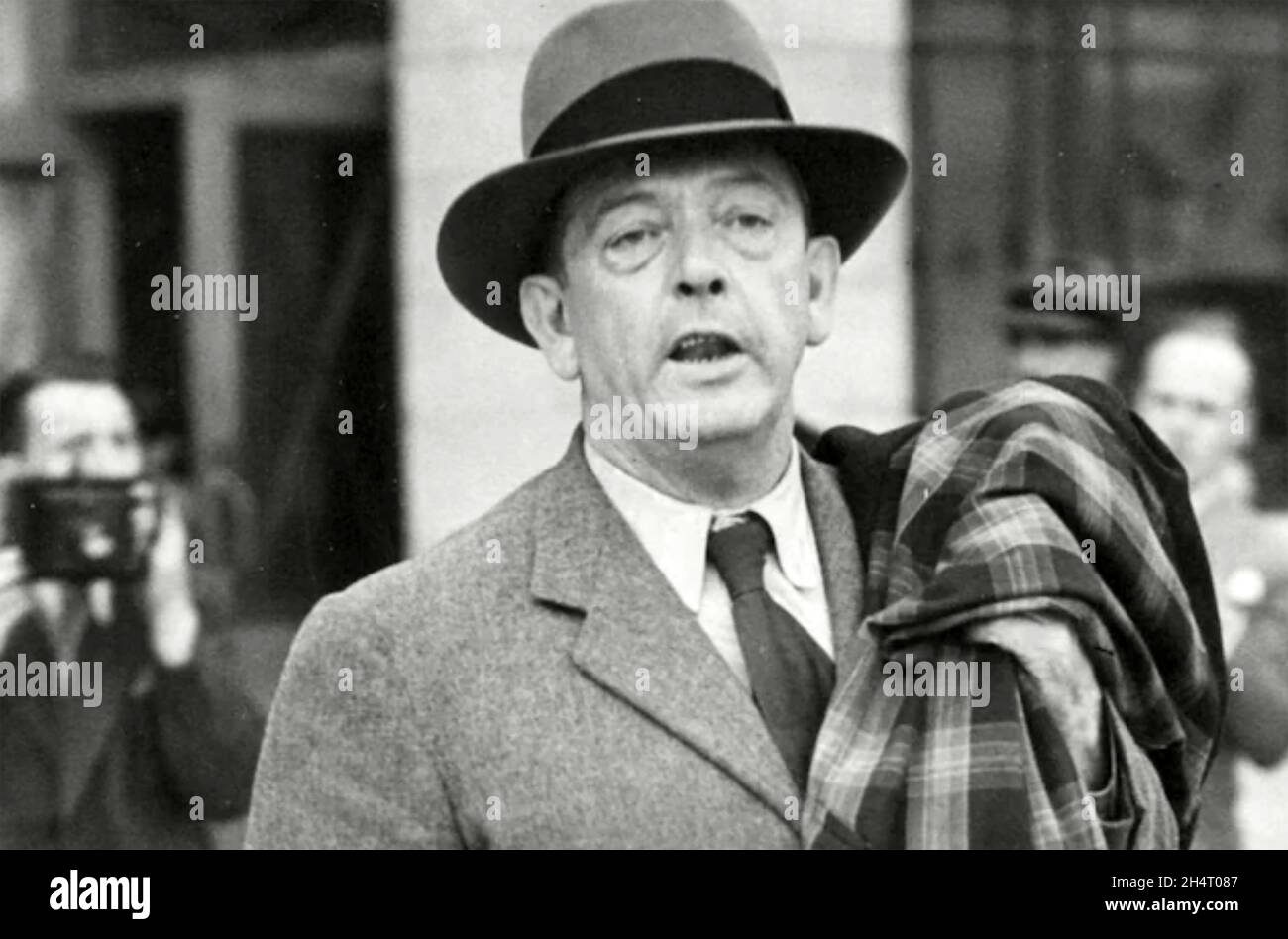 THOMAS KENDRICK (1881-1972) British intelligence agent arriving at ...