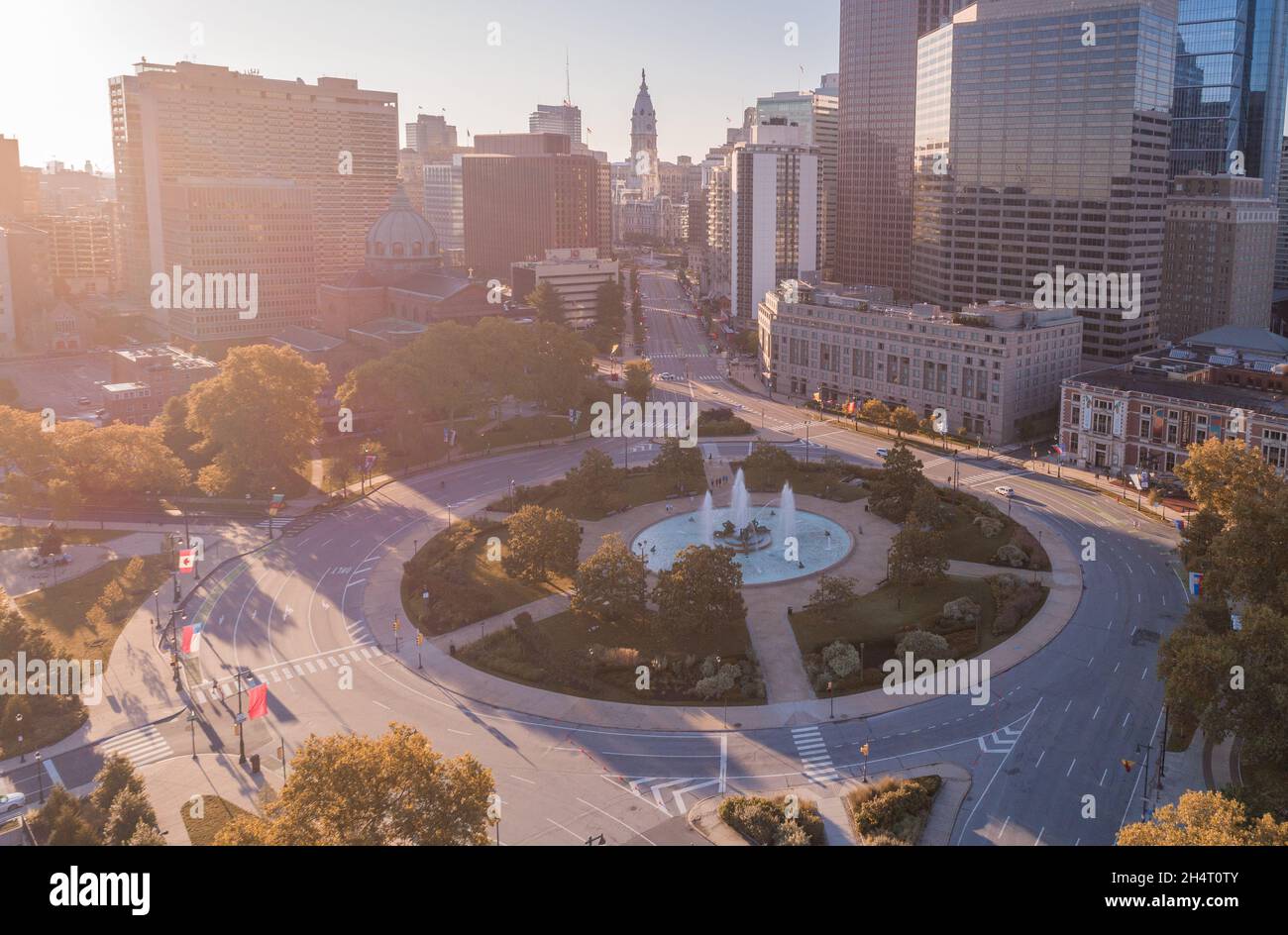 Aerial Of Logan Square High Resolution Stock Photography and Images - Alamy