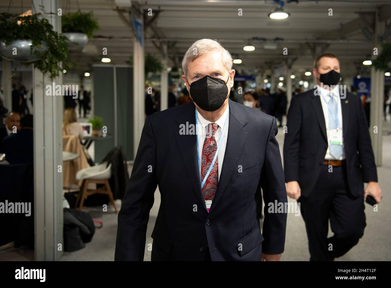 Glasgow, Scotland, UK. 4th Nov, 2021. PICTURED: Thomas J. Vilsack, US ...