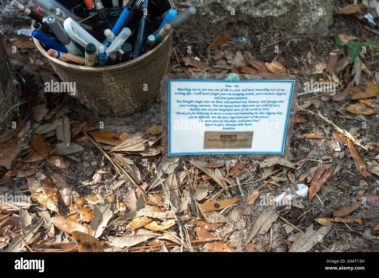 Pat Conroy's grave and Literary Center are popular tourist destinations ...