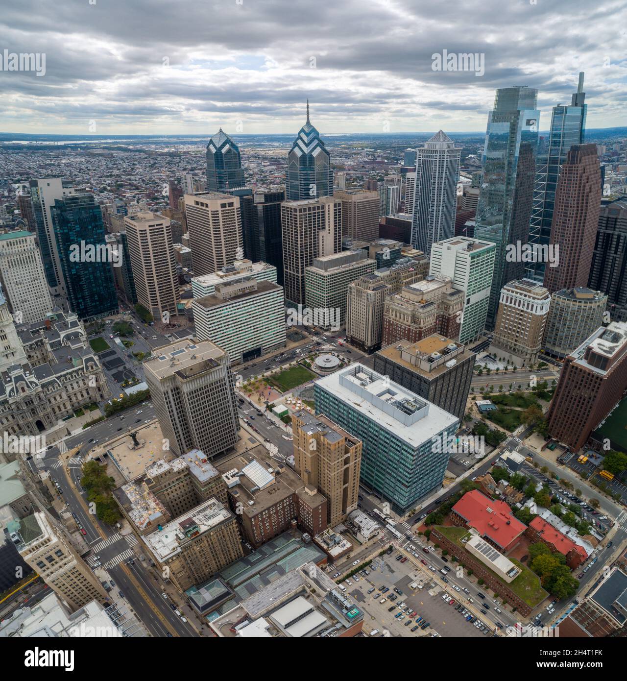 Philadelphia pennsylvania aerial hi-res stock photography and images ...