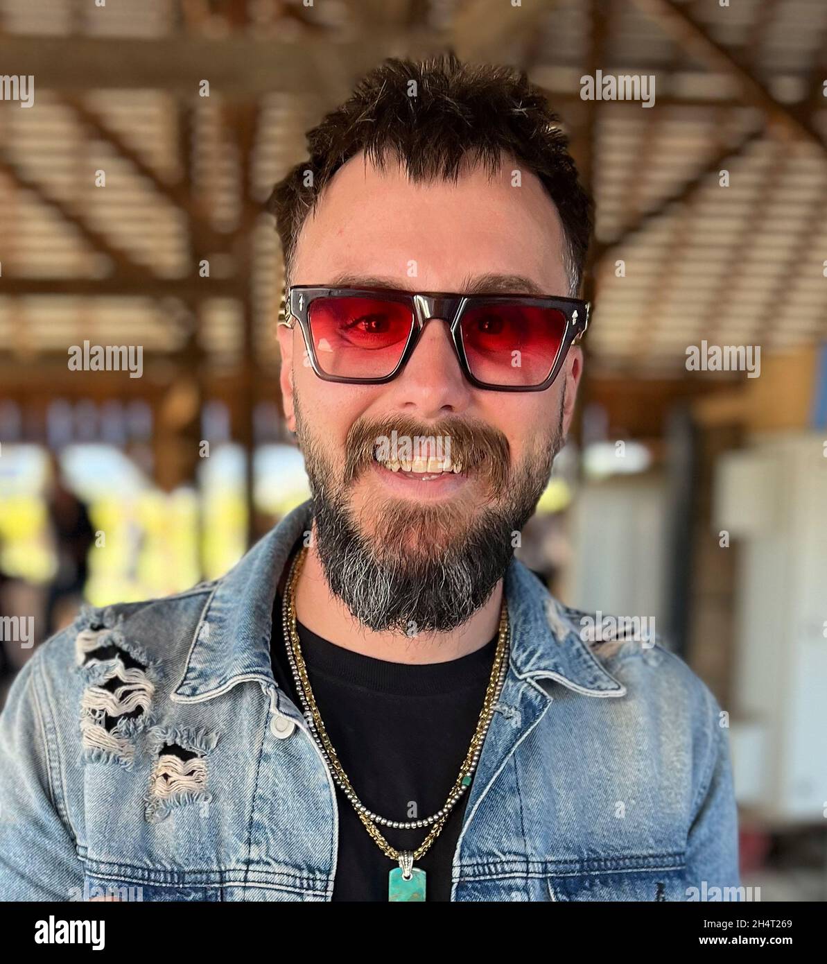 Napa, USA. 03rd Nov, 2021. Elvie Shane poses for a photo during the ...