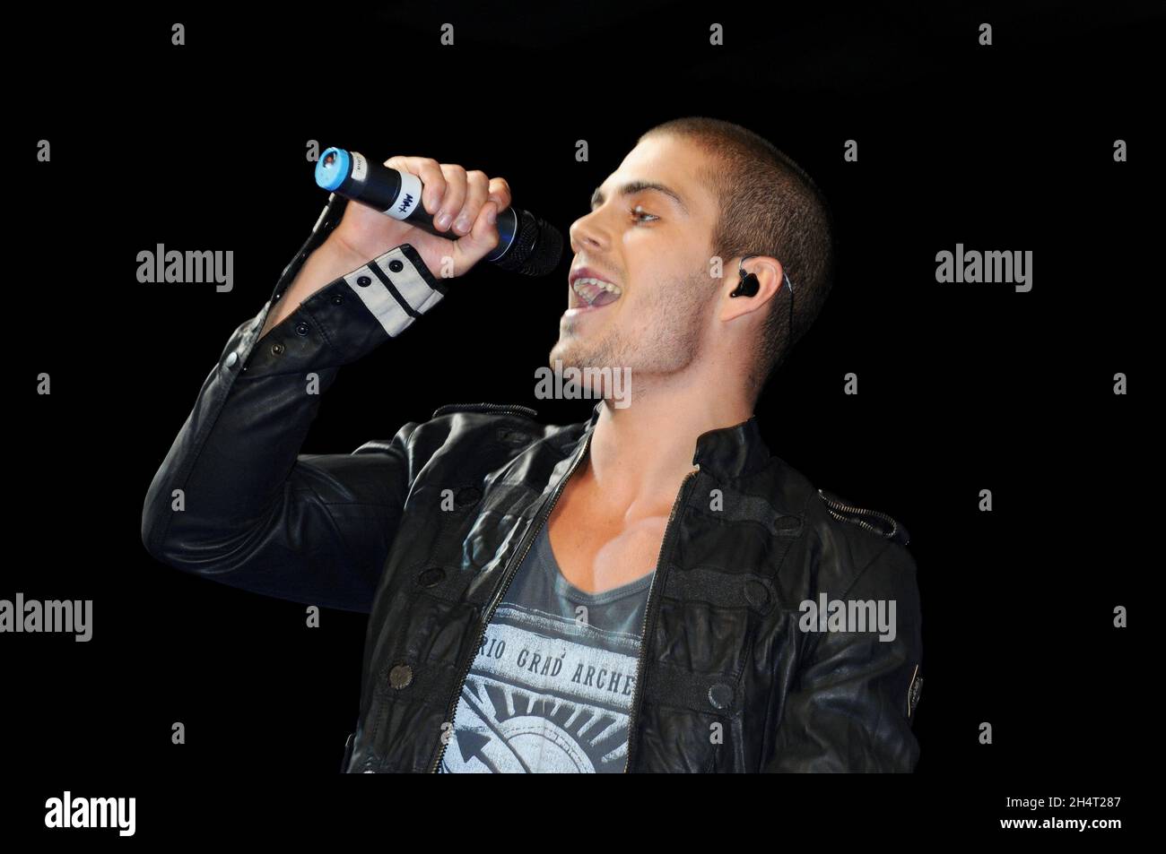 Max George, The Wanted, Clothes Show London 2010. Fashion Theatre ...