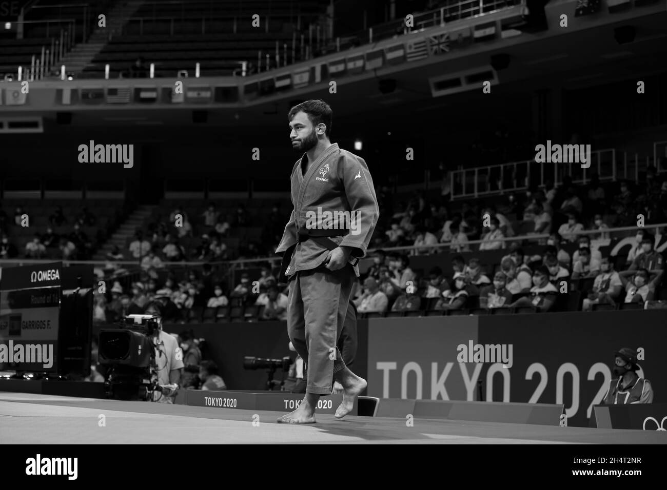 JULY 24th, 2021 - TOKYO, JAPAN: Luka MKHEIDZE of France in action ...