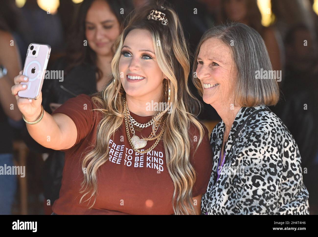 Priscilla Block poses for a photo during the 'CMT Live in the Vineyard ...