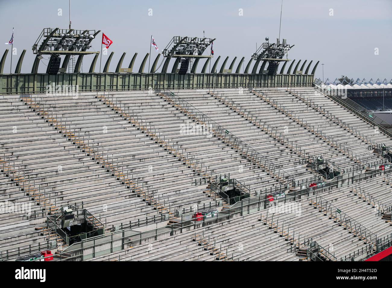 The stadium grandstand during the Formula 1 Gran Premio De La Ciudad De ...