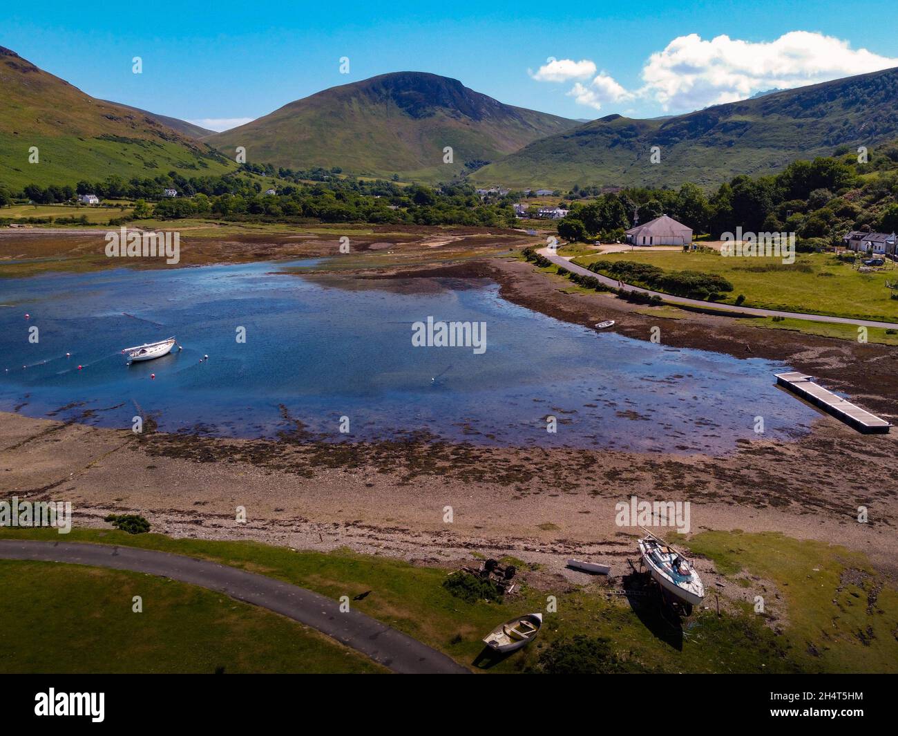 Lochranza Isle of Arran, Scotland,UK Stock Photo - Alamy